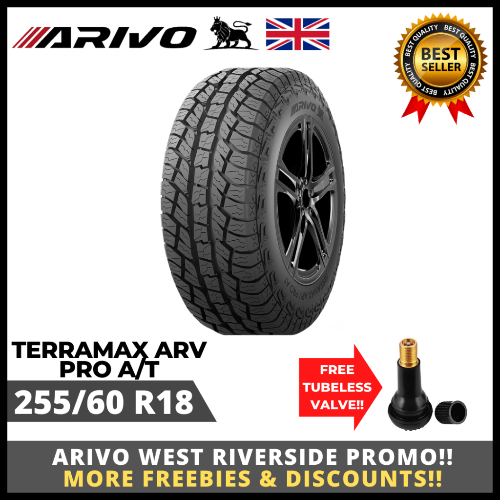 ARIVO 255/60 R18 TERRAMAX ARV PRO A/T (W/ FREE GIFT!!) | Shopee Philippines