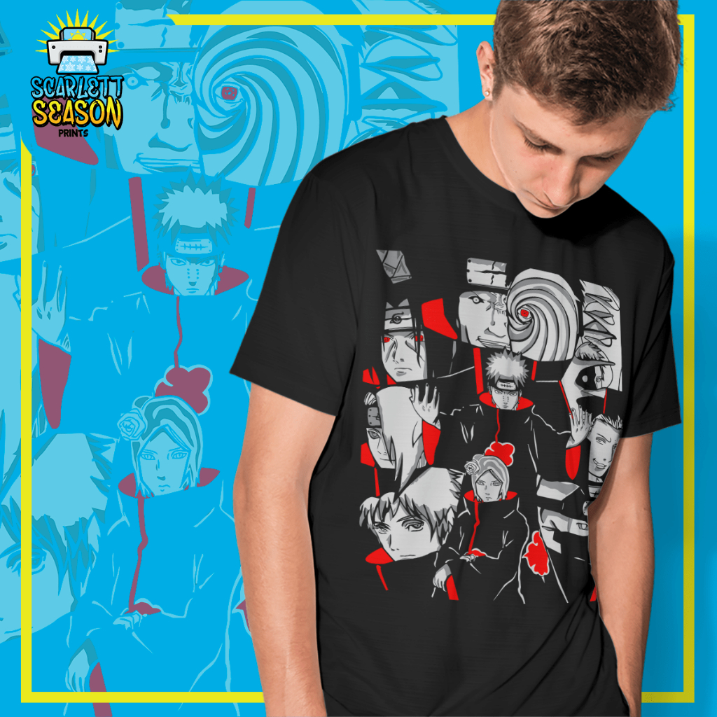 Various Anime Tshirt - MHA, Spy x Family, Naruto, Dragon Ball, Code ...