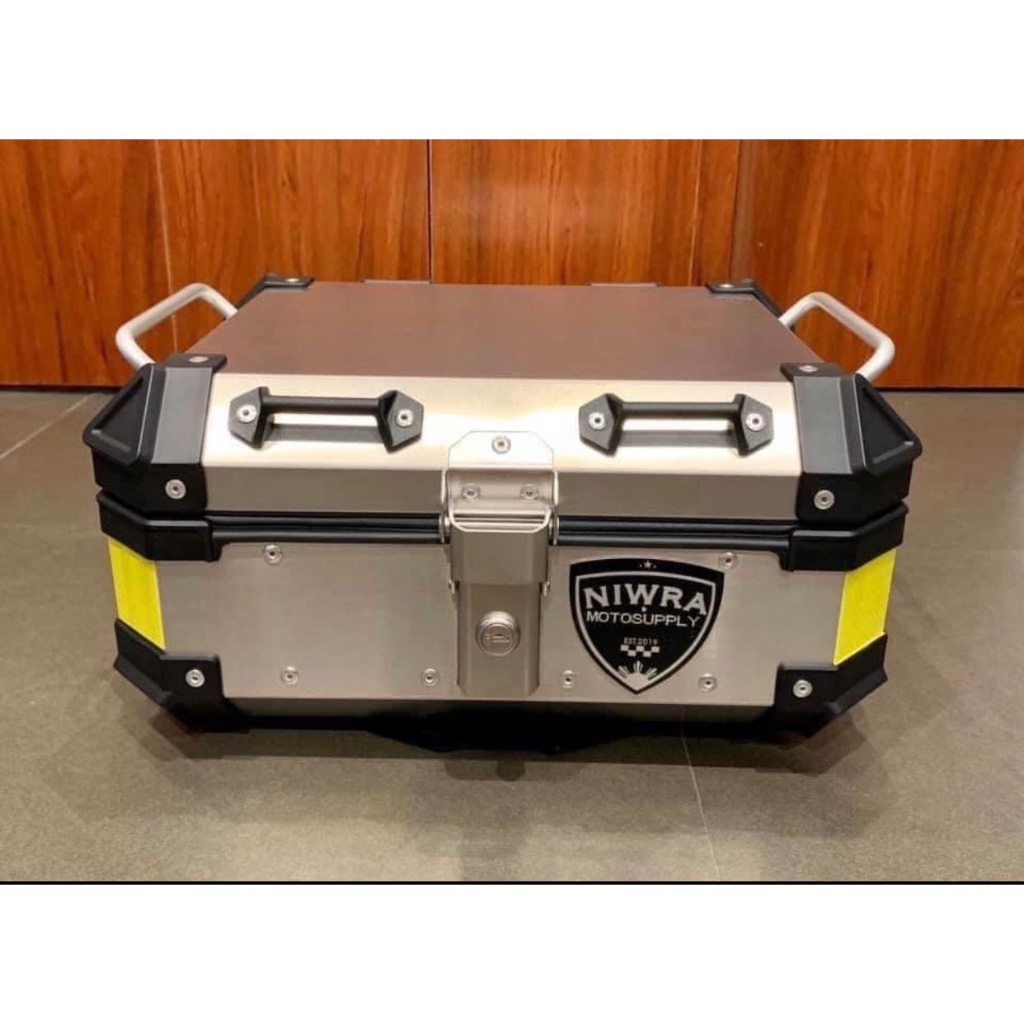 Niwra Full Alloy Top Box 22 Liters | Shopee Philippines