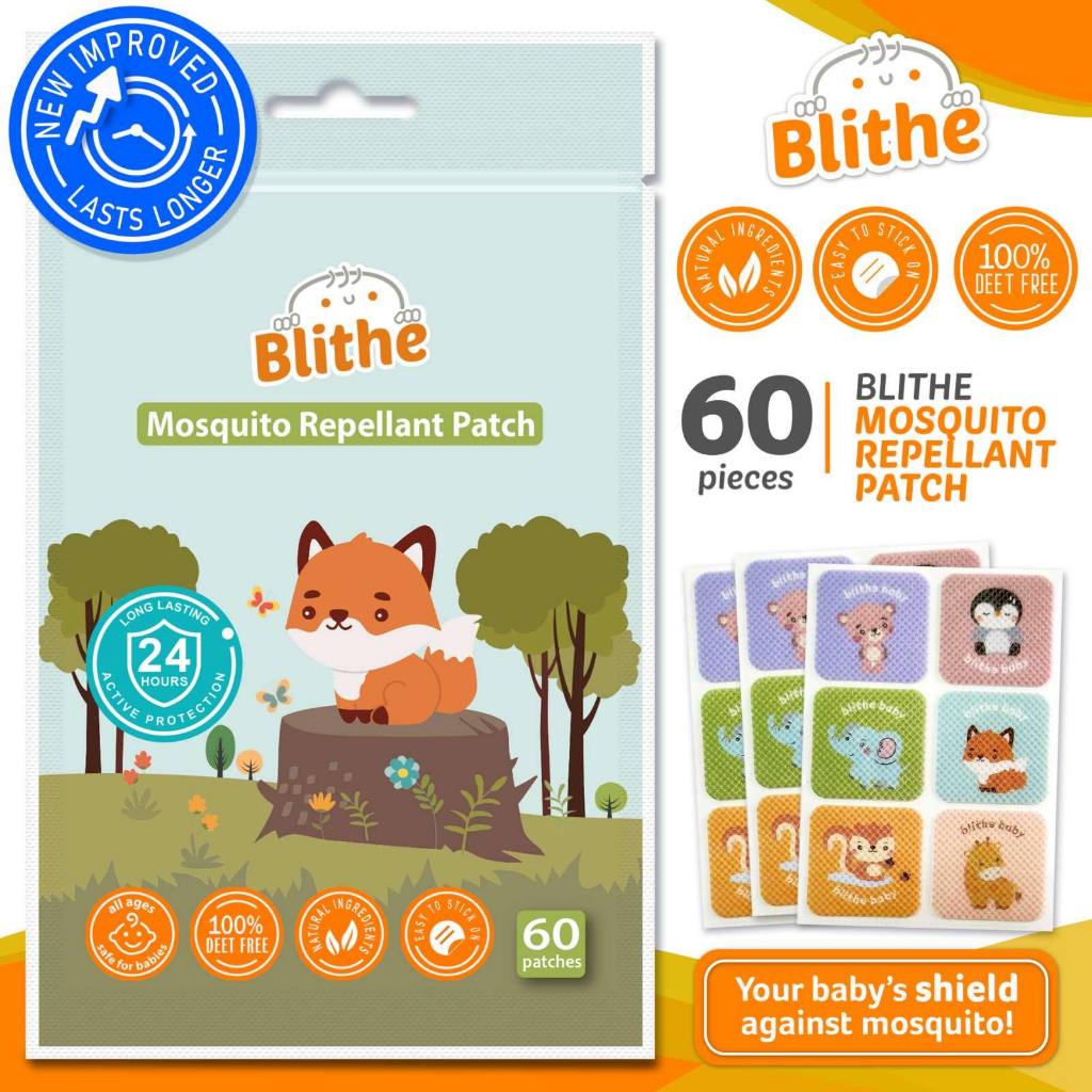 blithe mosquito repellant patch anti citronella sticker patches non ...