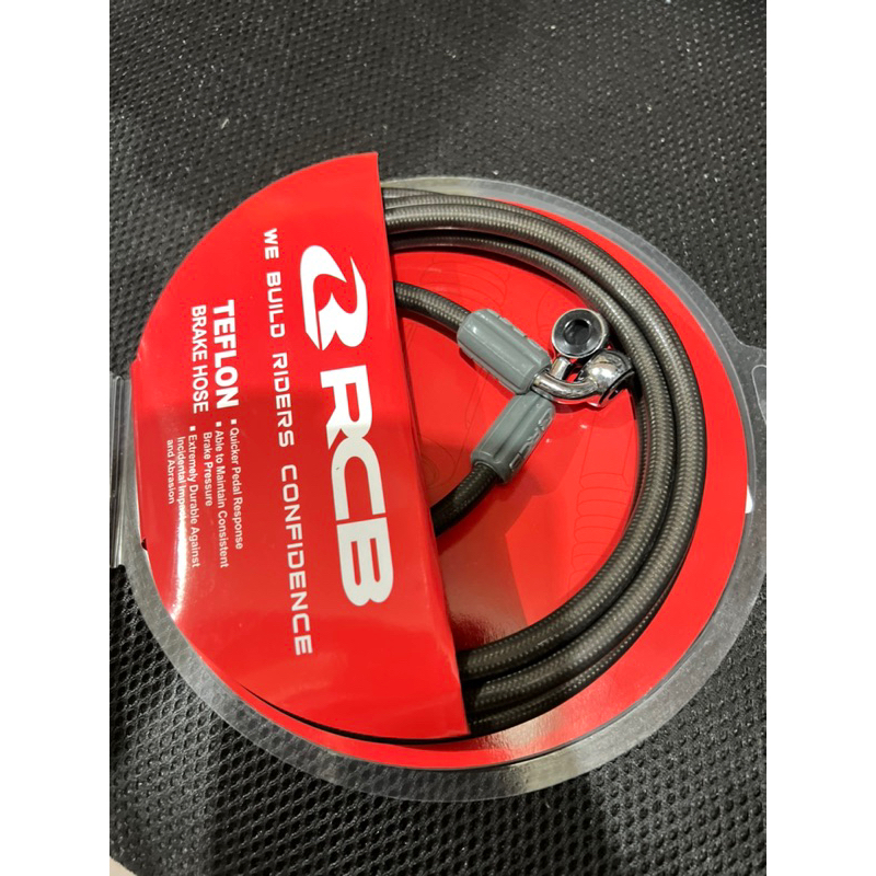 RCB TEFLON BRAKE HOSE 2100MM (2.1meters) | Shopee Philippines