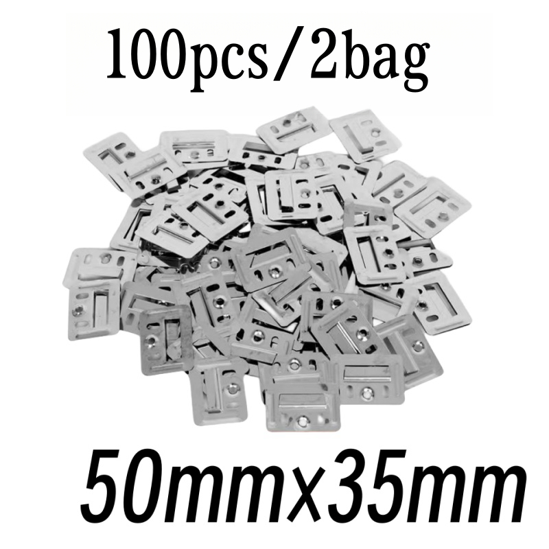 200pcs Wall Cladding Clip/Wpc Wall Fluted Panel Clip/fluted panel clip ...