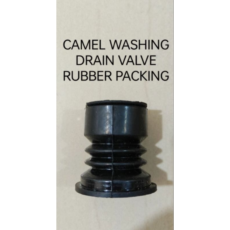 Camel washing machine drain valve rubber packing with spring and pull ...