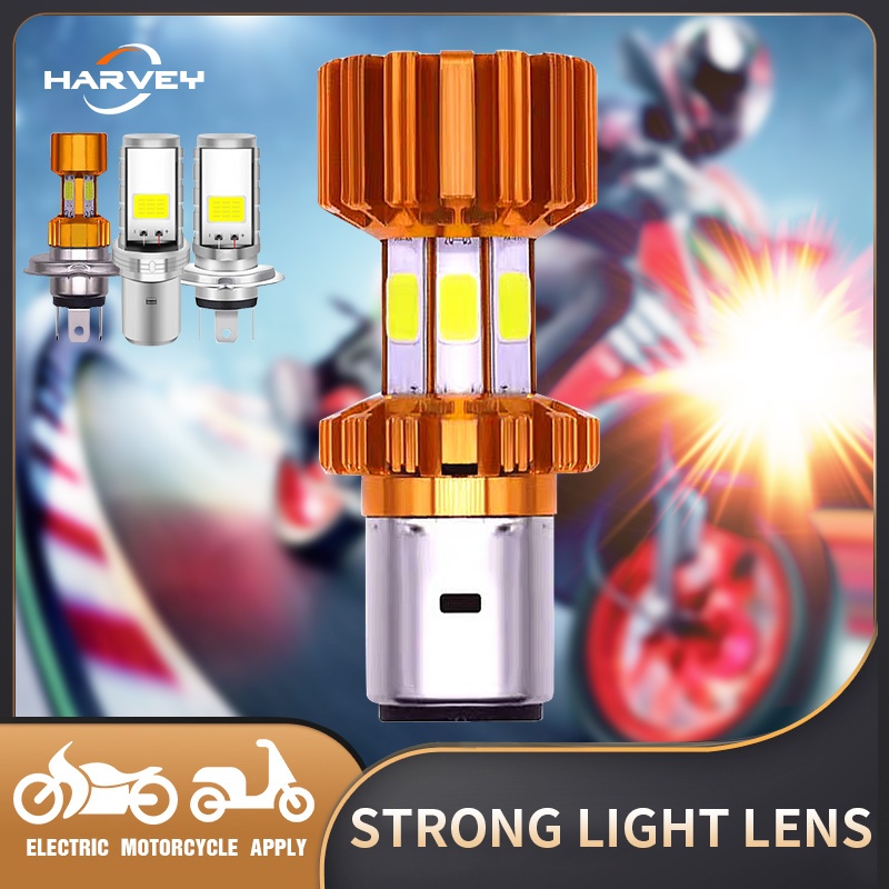 Motorcycle LED Headlight Waterproof LED Bulb Modified Ultra-bright ...