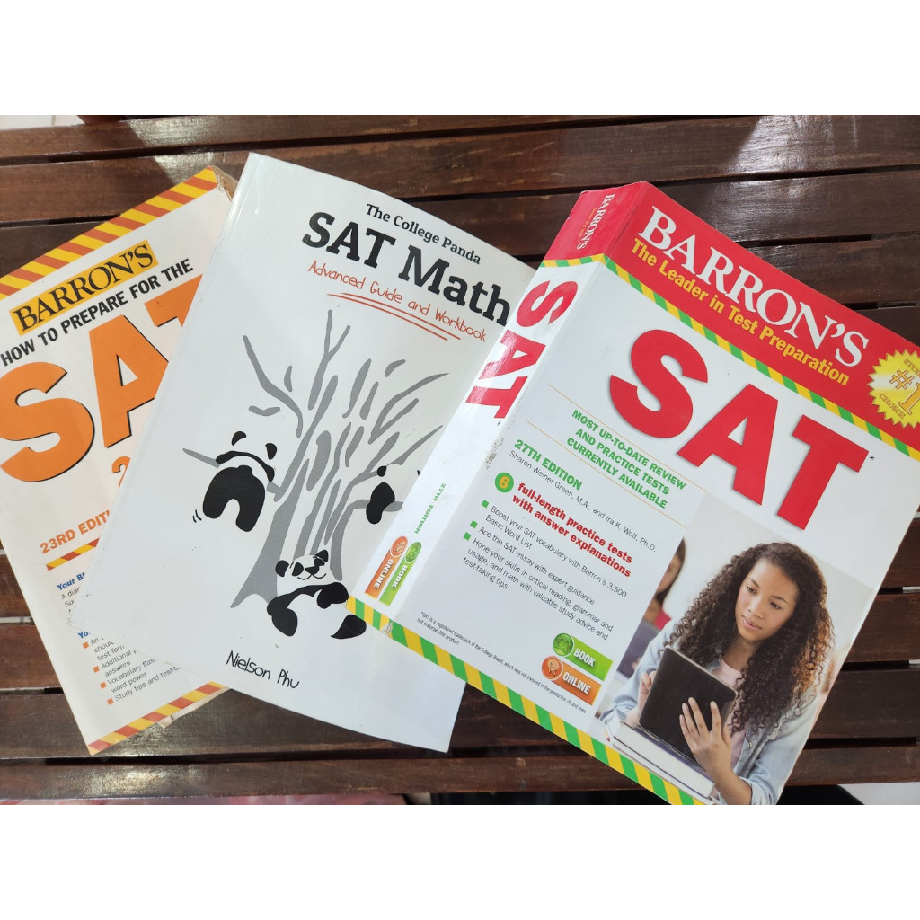 SAT college entrance reviewer review book exam sample test mock ...