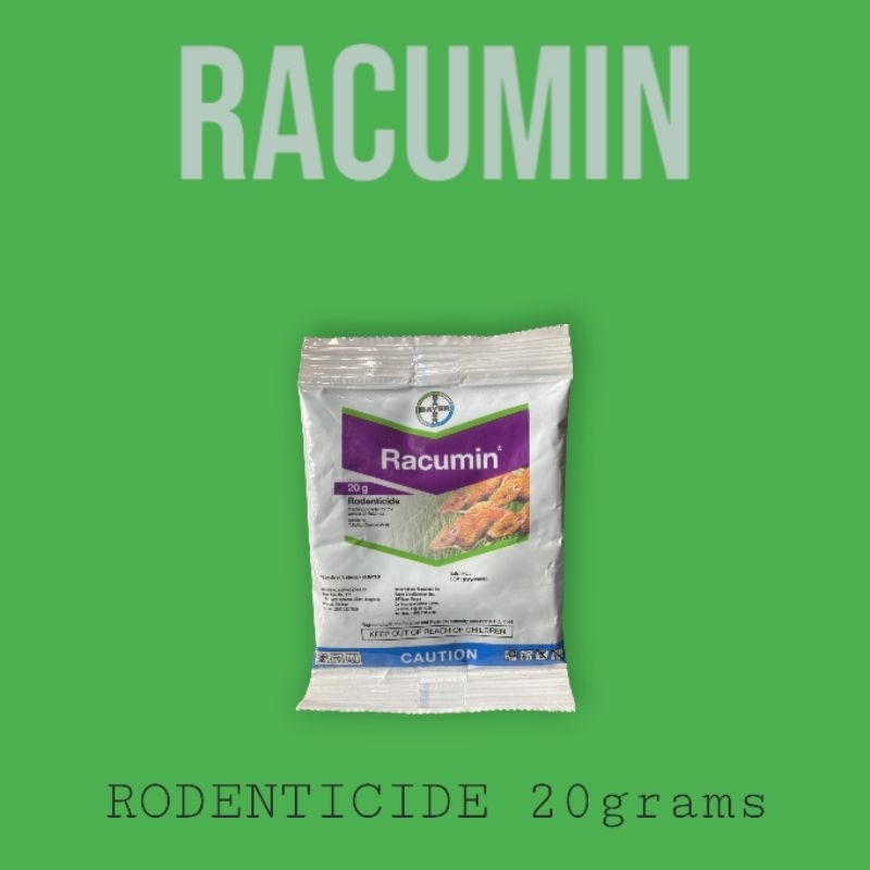 RACUMIN 20G - Rodenticide | Shopee Philippines