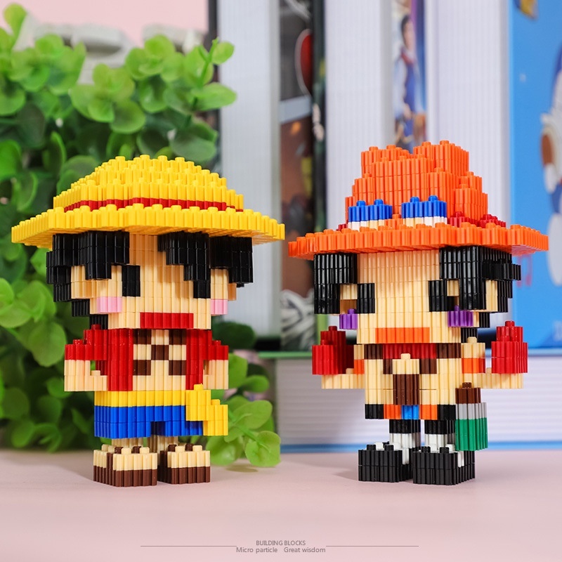 Nano One Piece Luffy Assembly building block Toy Gifts | Shopee Philippines