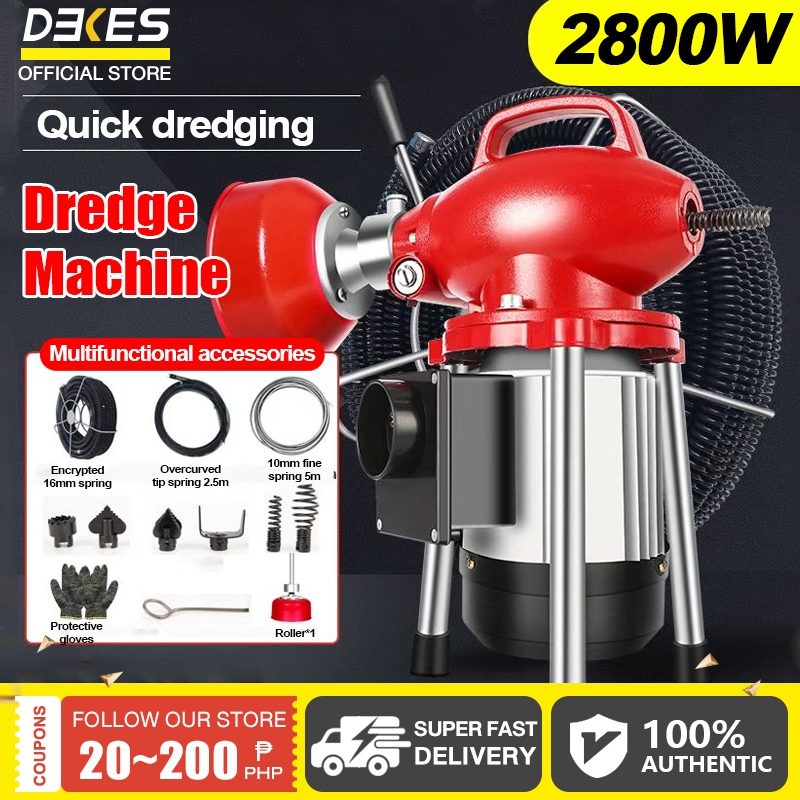 Automatic Dredge Machine Professional Clear Toilet Blockage Drain ...