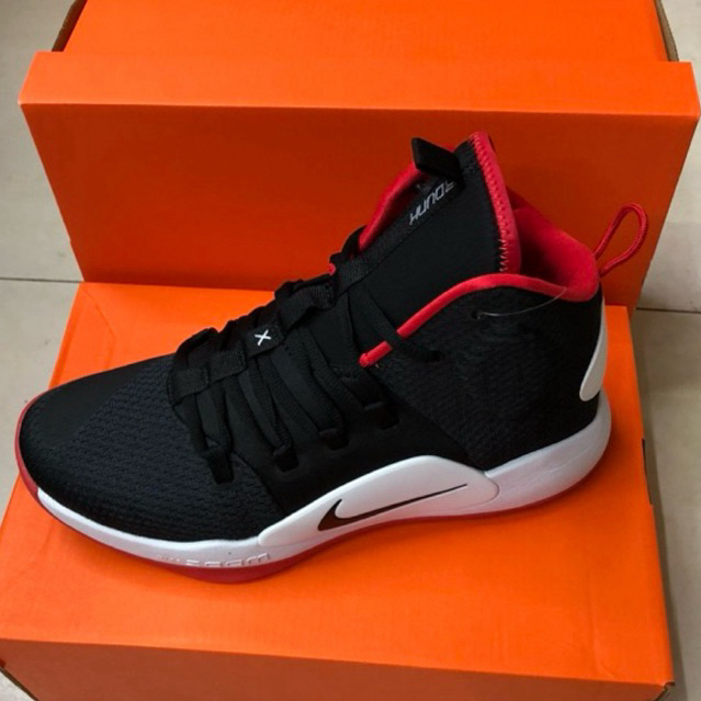 Hyperdunk X Highcut OEM (Black White Red) with Freebies | Shopee ...