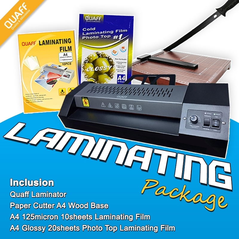 QUAFF Metal Laminator Laminating Machine 320mm A3 (max laminate 175mic ...