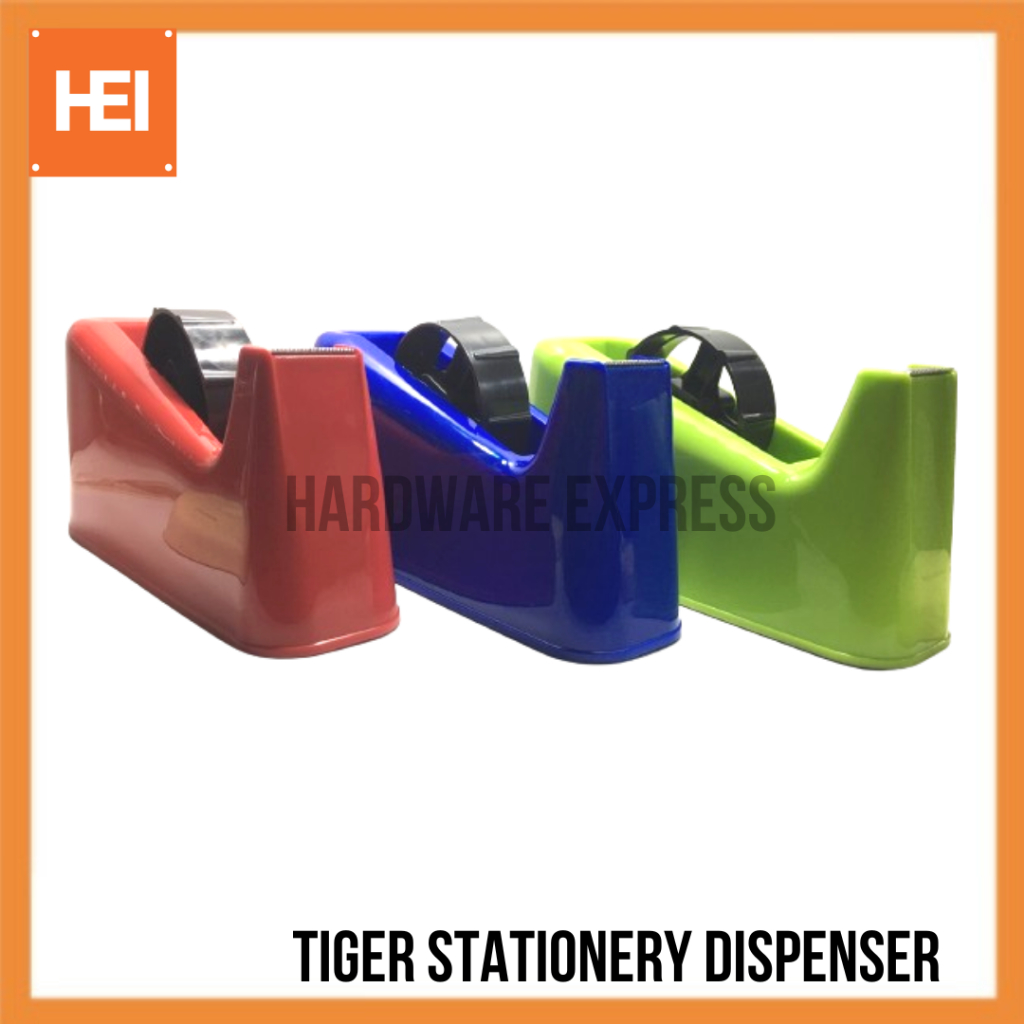 Tiger T16001 HD Stationery Tape Dispenser (RANDOM COLOR) | Shopee ...