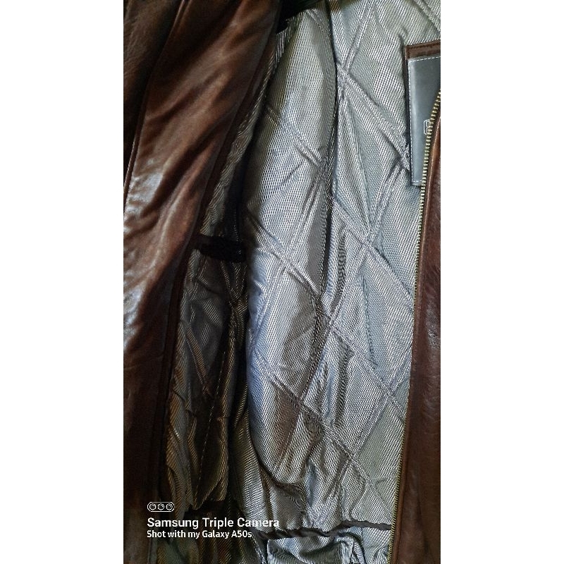 Original Pure Leather Jacket | Shopee Philippines