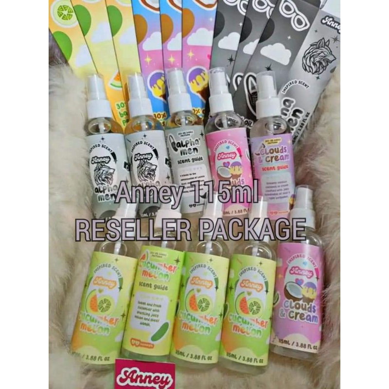 Anney Perfume 115ml Reseller Package Daks Size (10pcs) | Shopee Philippines