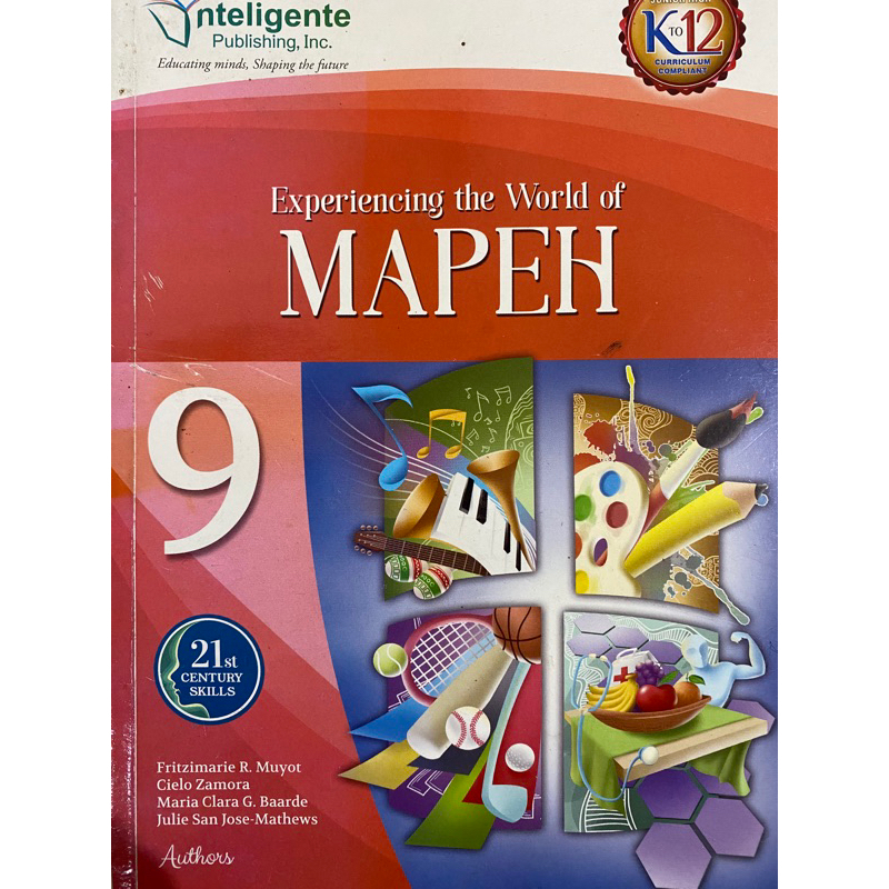 Experiencing the World of MAPEH Grade 9 Book | Shopee Philippines