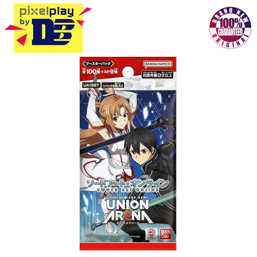 Union Arena Trading Card Game Booster Pack (Sword Art Online) | Shopee Philippines
