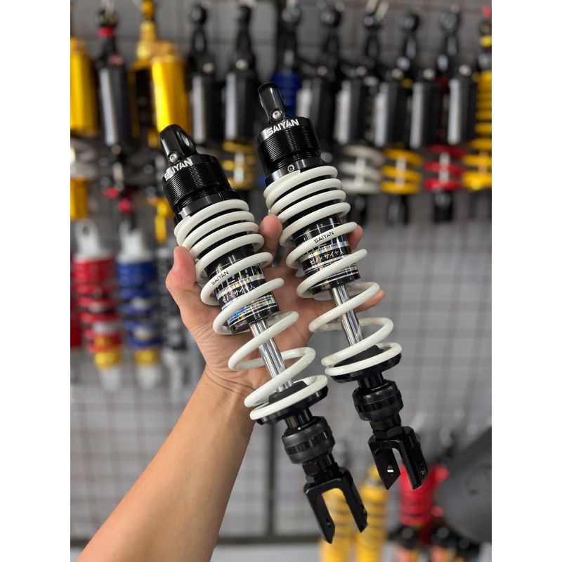 SAIYAN ADJUSTABLE REAR SHOCK FOR NMAX/AEROX | Shopee Philippines