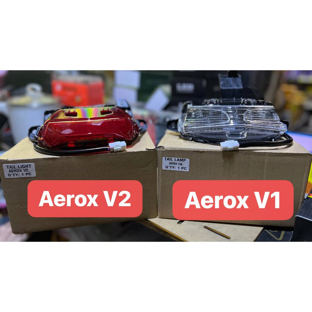 Motorcycle Tail Light Assy - Yamaha Aerox V1 / Aerox V2 | Shopee ...