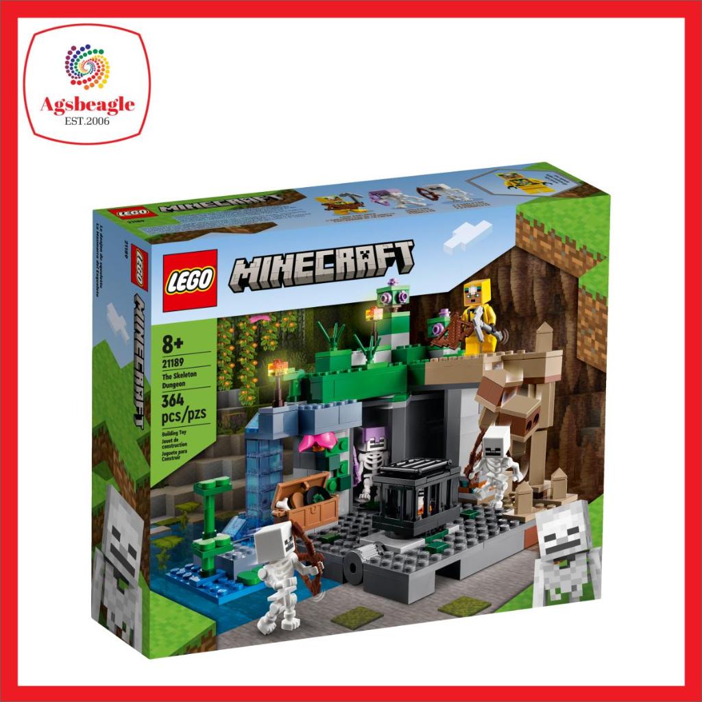 Lego Minecraft The Skeleton Dungeon 21189 (2022) | Shopee Philippines