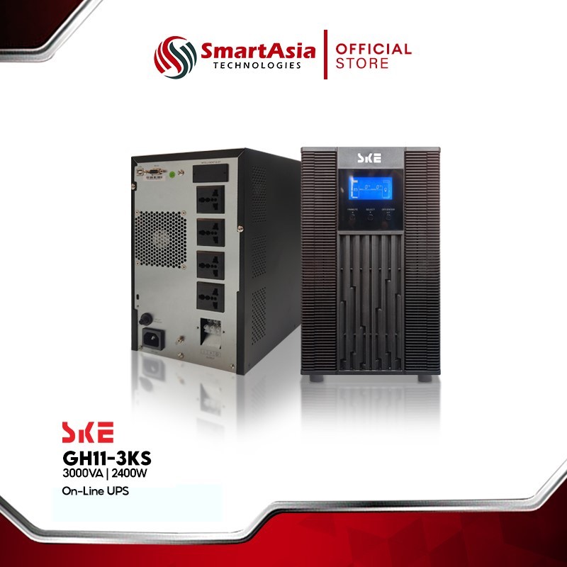 SKE GH11-3KS UPS 3000VA-2400W Uninterruptible Power Supply, On-line ...