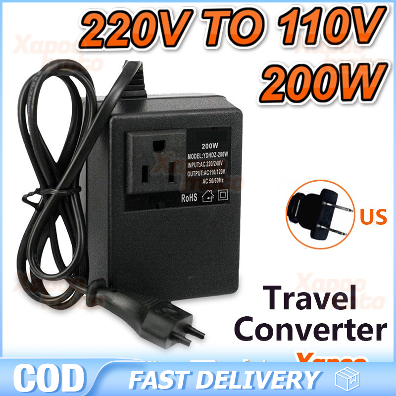 Intelligent Efficient Household 200W Ac 220V To 110V Transformer ...