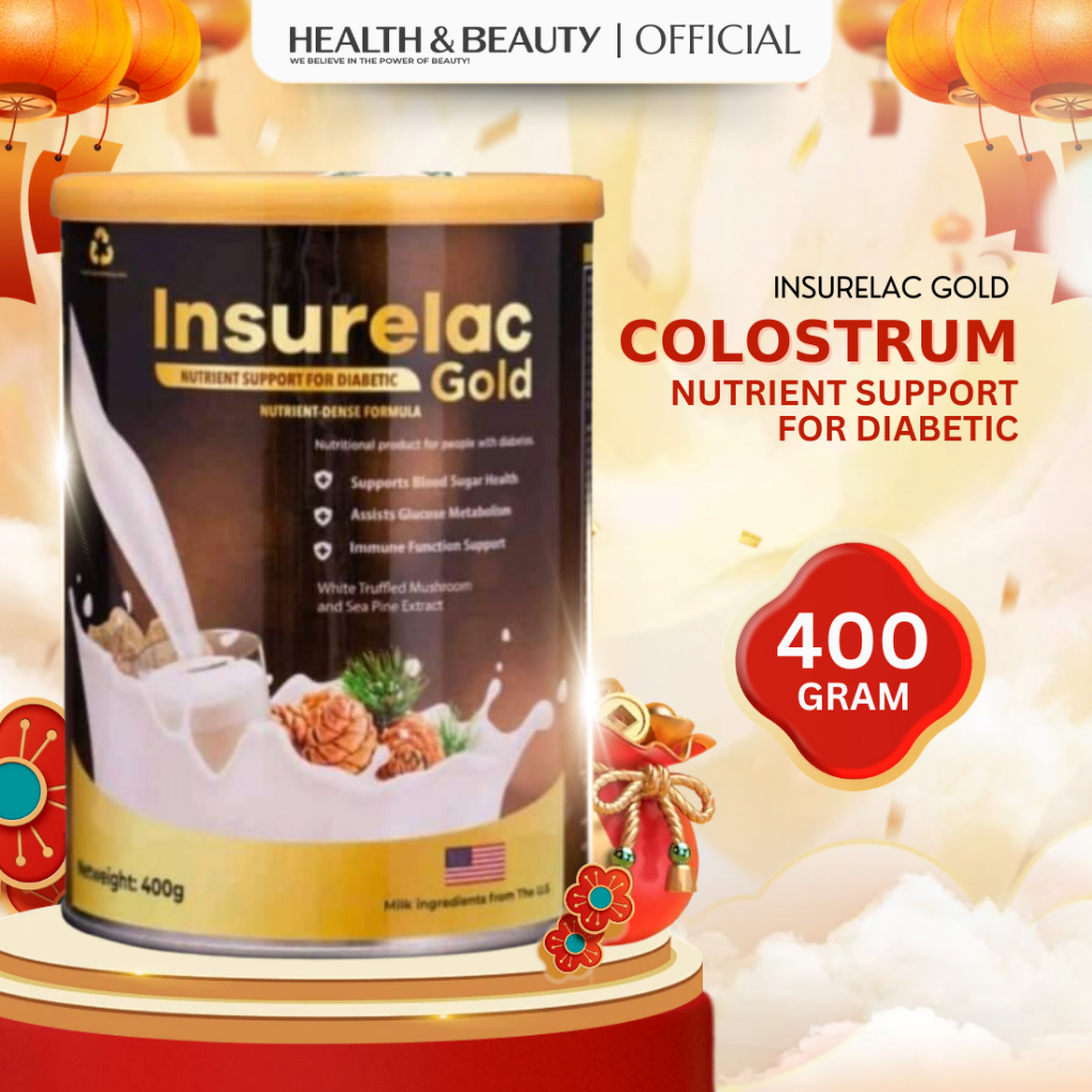 【COMBO2】 Insurelac Nut Nasure Milk Supports Diabetes Helps Control ...