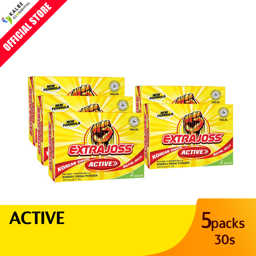 Extra Joss Energy Drink 5 Packs (30 Sachets) | Shopee Philippines