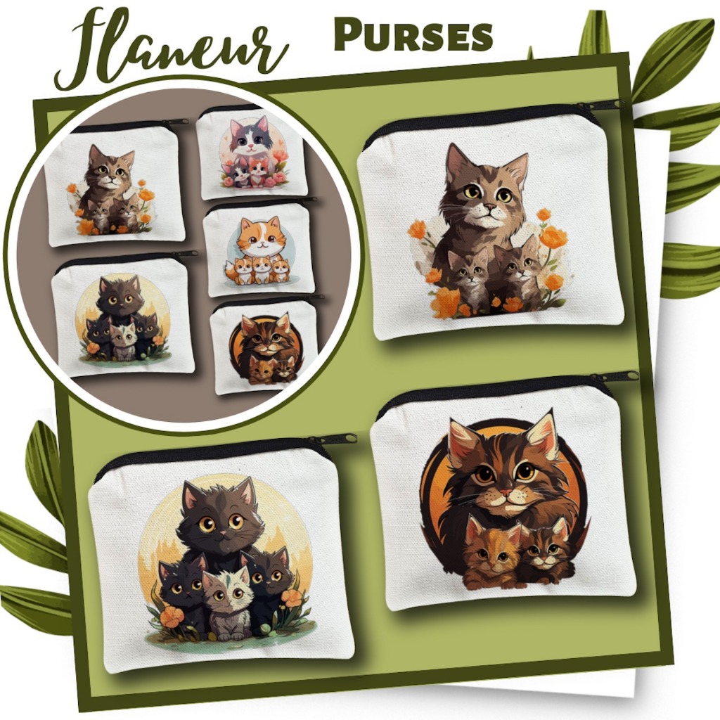 Kitty group Design Cute Katsa Coin Souvenir Purse Giveaways High ...
