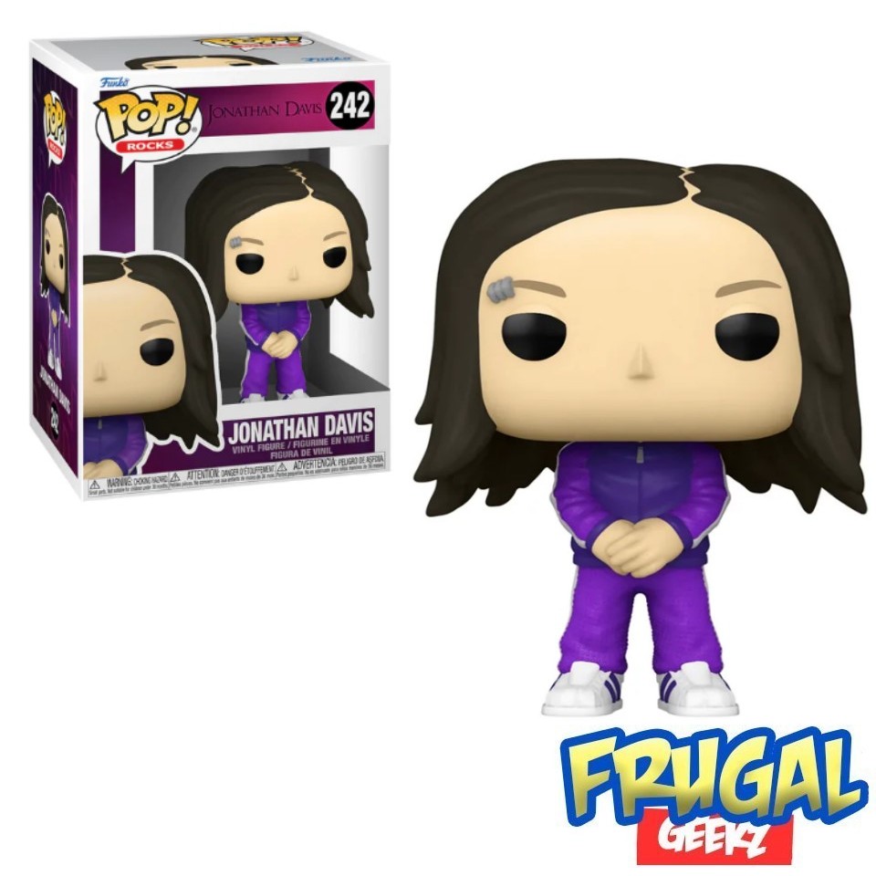 Funko Pop! Rocks: Korn - Jonathan Davis Vinyl Figure Collectible No.242 ...