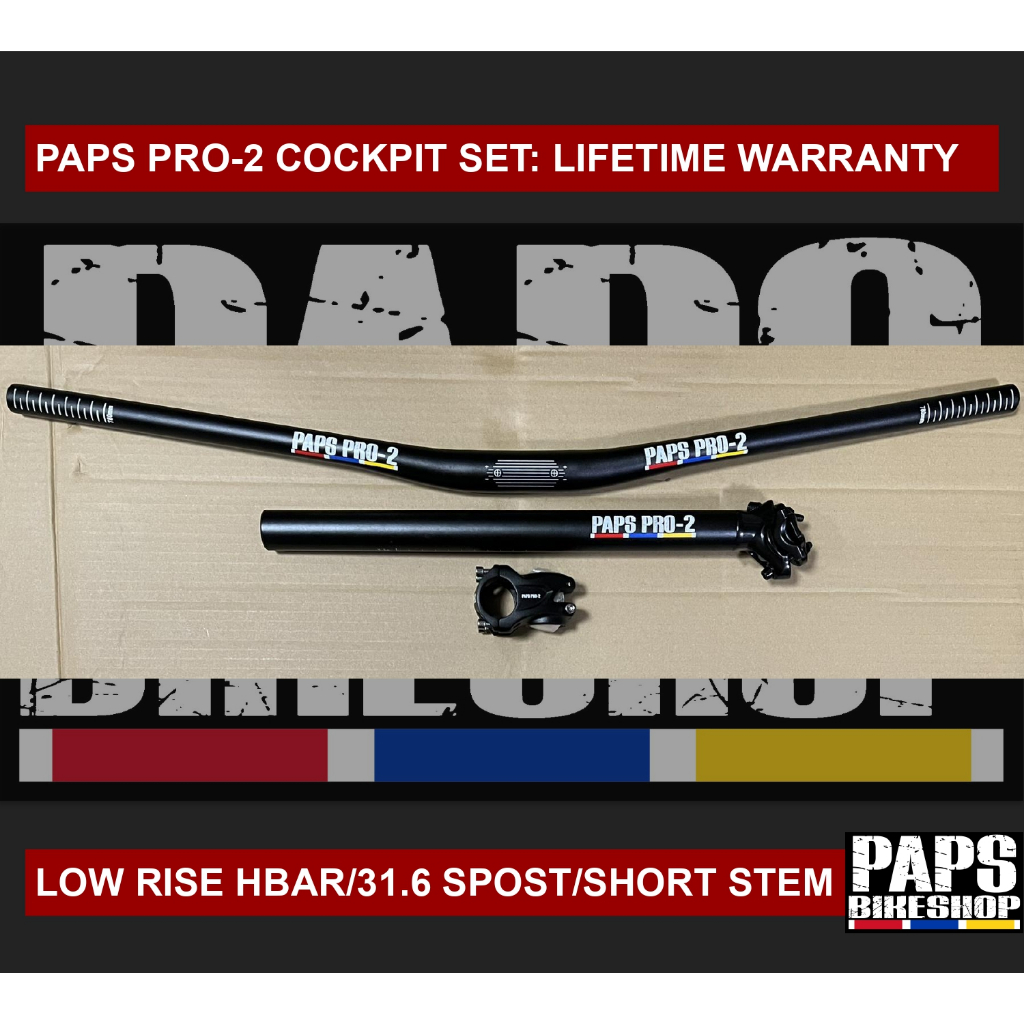 PAPS PRO-2 COCKPIT SET LIFETIME WARRANTY | Shopee Philippines