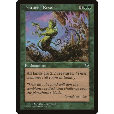 Nature's Revolt - Tempest (TMP) MTG | Shopee Philippines