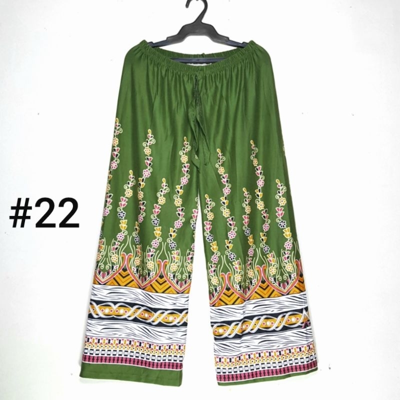 Square Pants Printed Senepa Cotton Spandex | Shopee Philippines