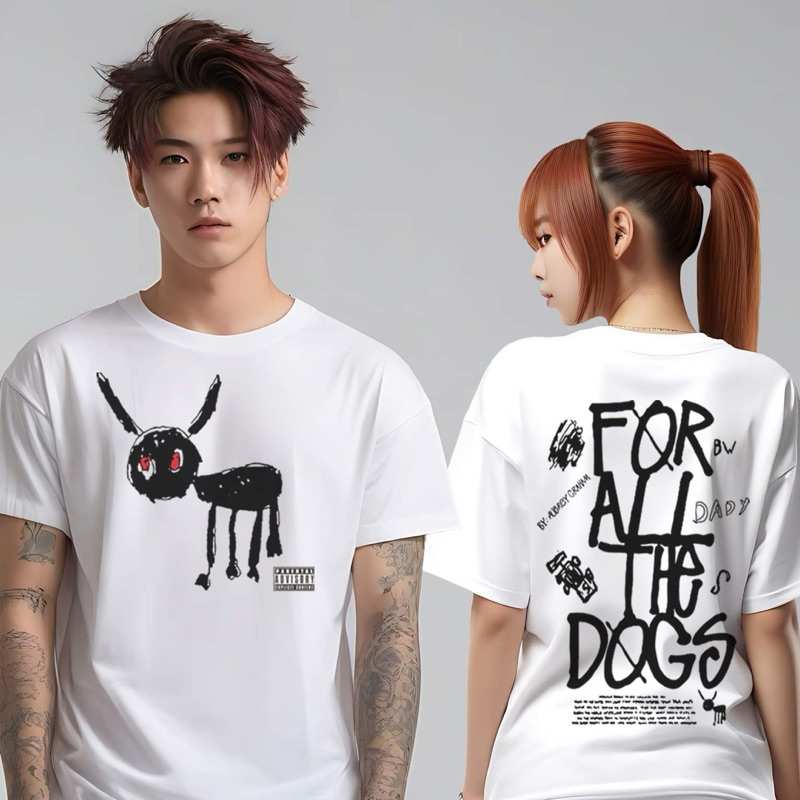 Drake For All The Dogs Premium Oversized Tee The Union Brand Original ...