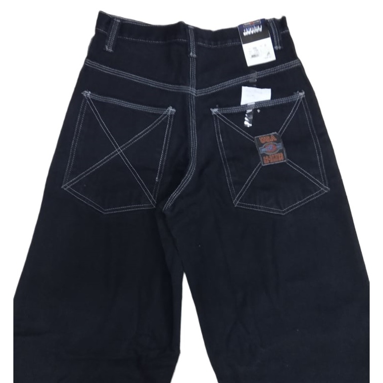 CLUB R #8368 MENS DENIM PANTS SEMI BAGGY | Shopee Philippines