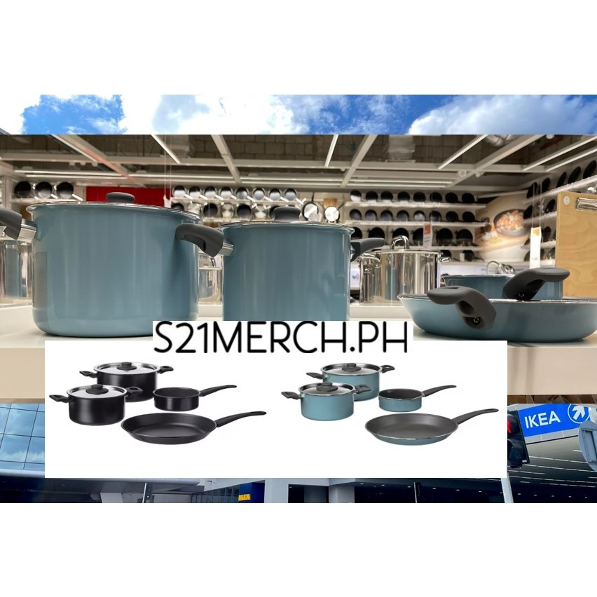S21 Genuine HEMLAGAD 6-piece cookware set | Shopee Philippines