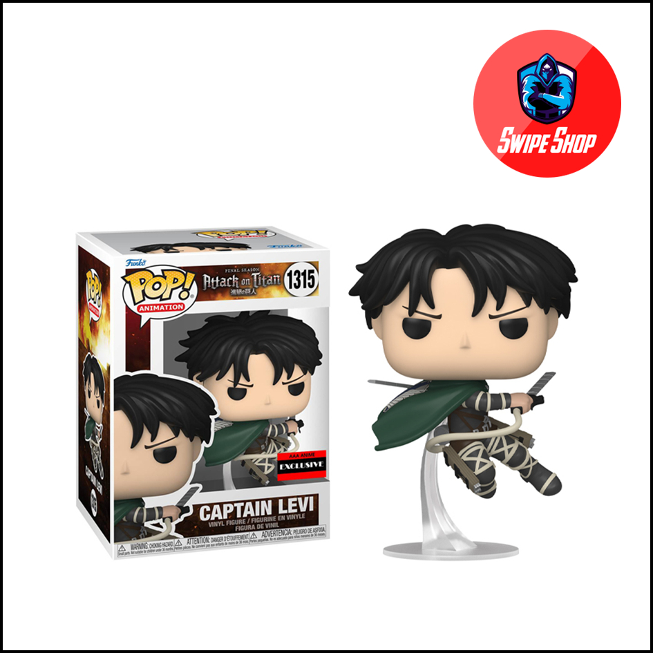 Funko Pop Captain Levi Attack on Titan AAA Exclusive | Shopee Philippines