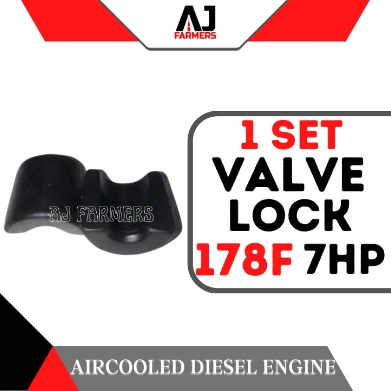 1 SET Valve Lock Aircooled Diesel Engine 178F 7HP | Shopee Philippines