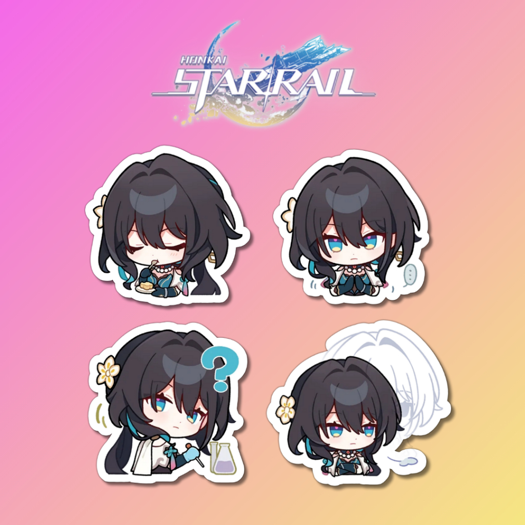 Honkai: Star Rail Ruan Mei Emoji Sticker Set (5pcs) | Shopee Philippines