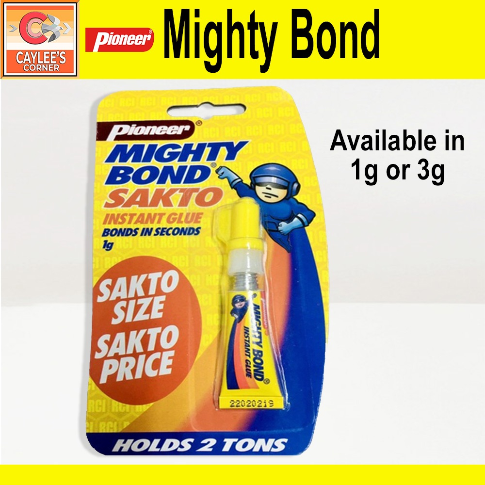PIONEER Authentic Mighty Bond (1gram or 3grams) | Shopee Philippines