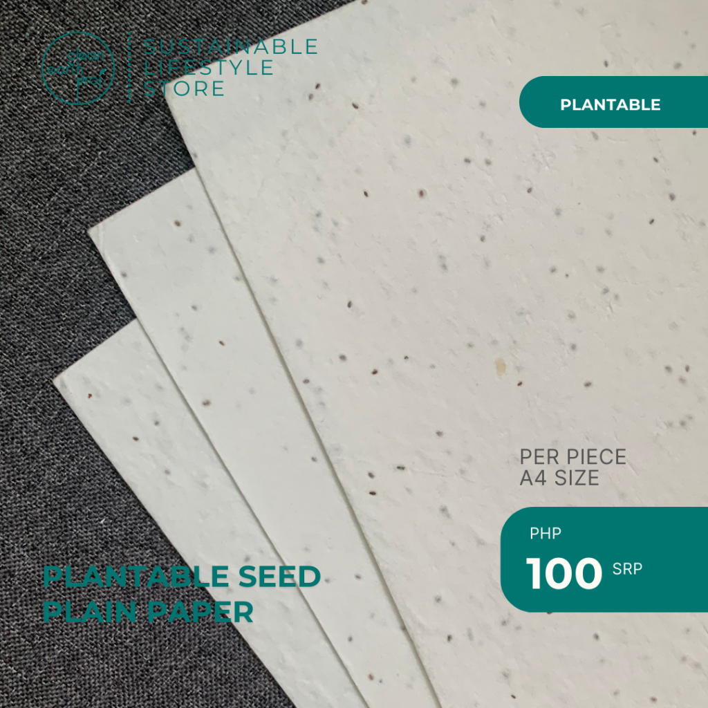 Clean Earth Project Eco-Friendly Plantable Seed Paper A4-Size 200 GSM ...