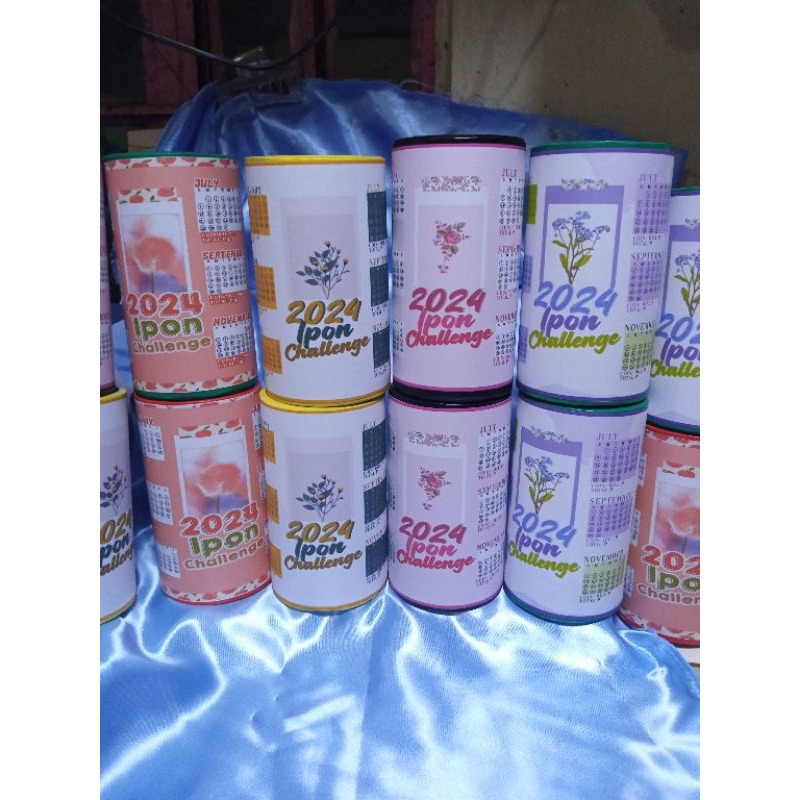 2025 CALENDAR ALKANSYA IPON CHALLENGE MINI-VERSION/PHP45 ONLY | Shopee ...
