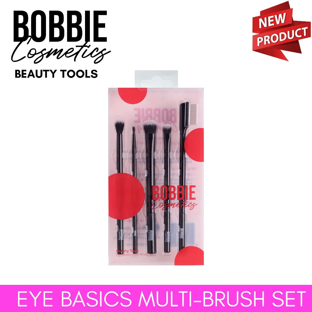 Bobbie Cosmetics Beauty Tools Glow Play Eye Basics Multi-Brush Set ...