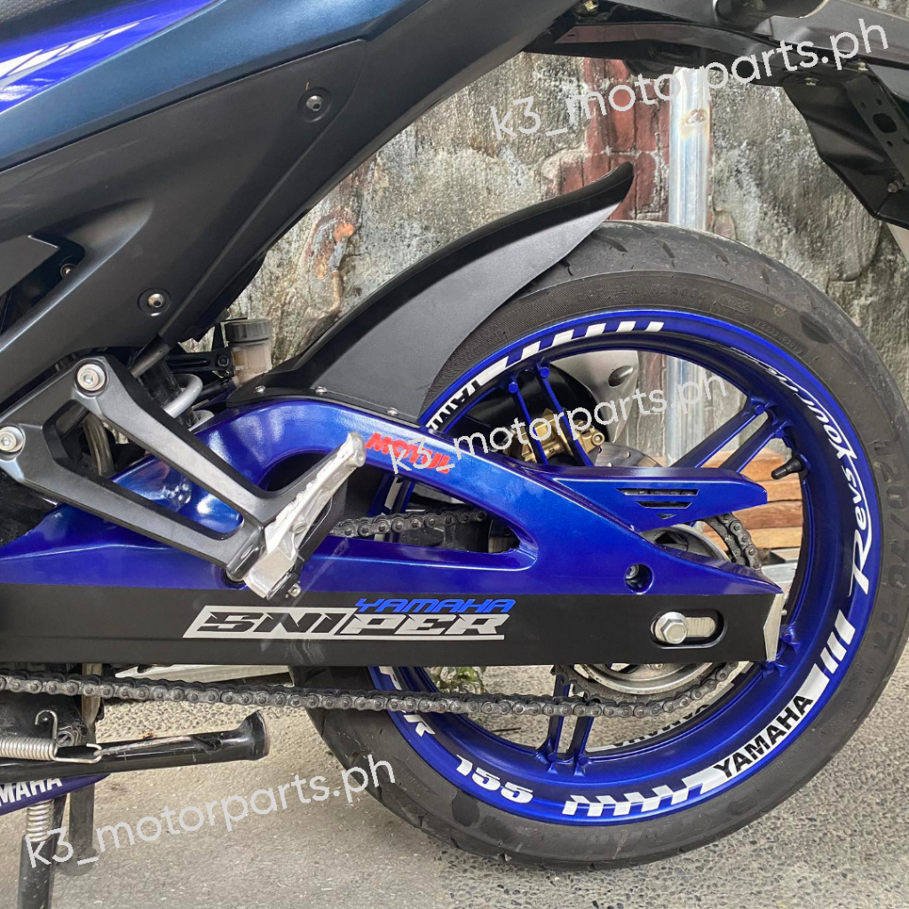 BLUE SWING ARM COVER FOR SNIPER 150/155 | Shopee Philippines