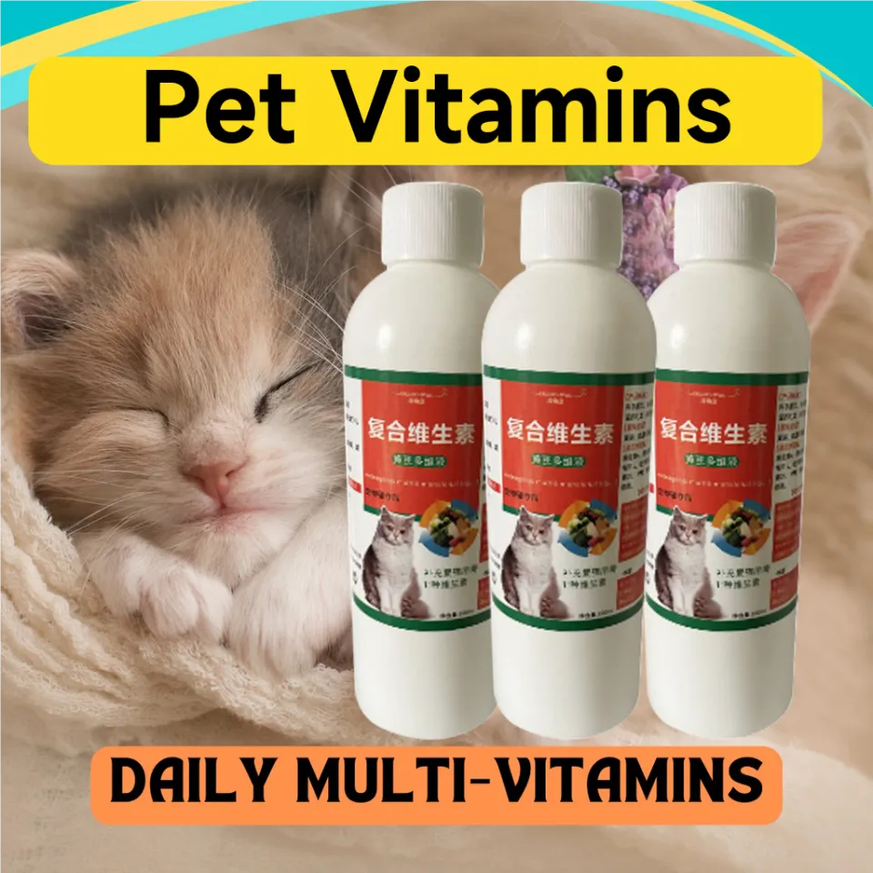 Multivitamins For Dogs Pet Multivitamins Supplement For Puppy Cat Dog ...