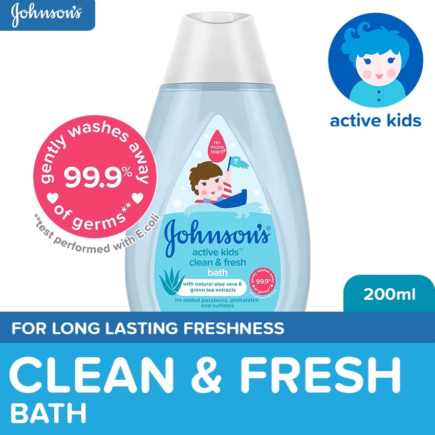 JOHNSONS N JOHNSONS Clean And Fresh Shampoo 200mL | Shopee Philippines