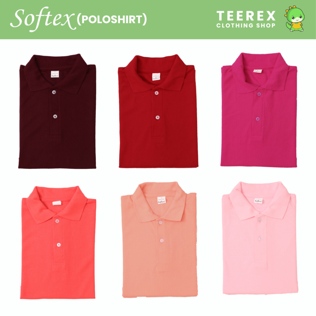 SOFTEX Honeycomb UNISEX PLAIN POLOSHIRT for MEN and WOMAN (BEST SELLER ...