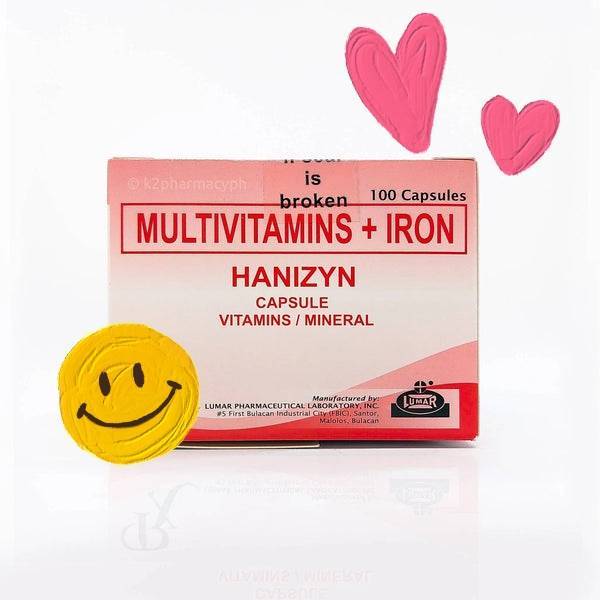 MULTIVITAMINS PLUS IRON CAPSULE | Shopee Philippines