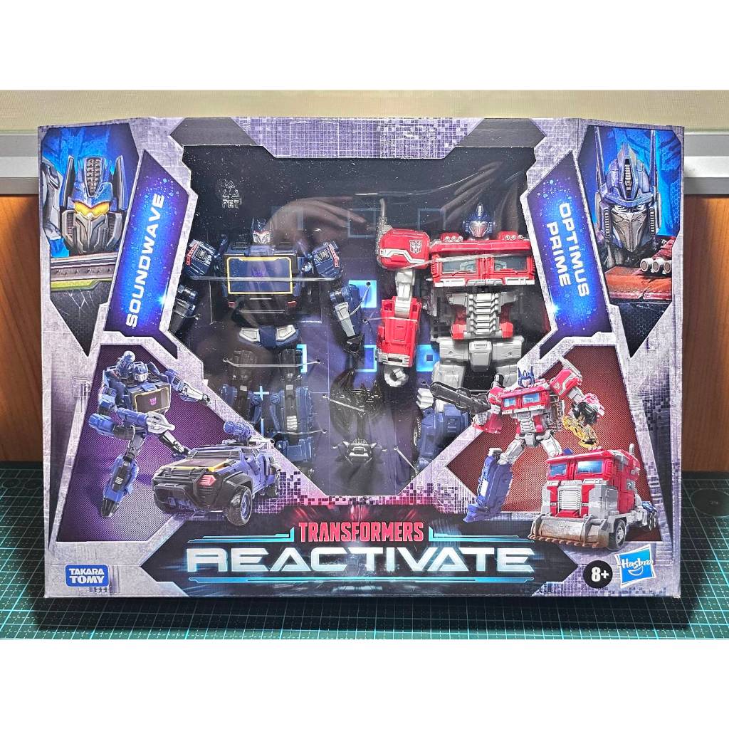 Transformers Reactivate 2-pack Optimus Prime & Soundwave / Sound Wave ...