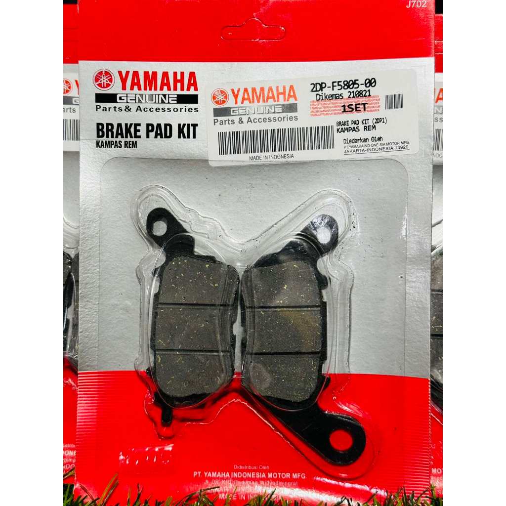 YAMAHA BRAKE PAD KIT 2DP-F5805-00 Nmax Front/Mio125/Mio i 125/M3/Aerox ...