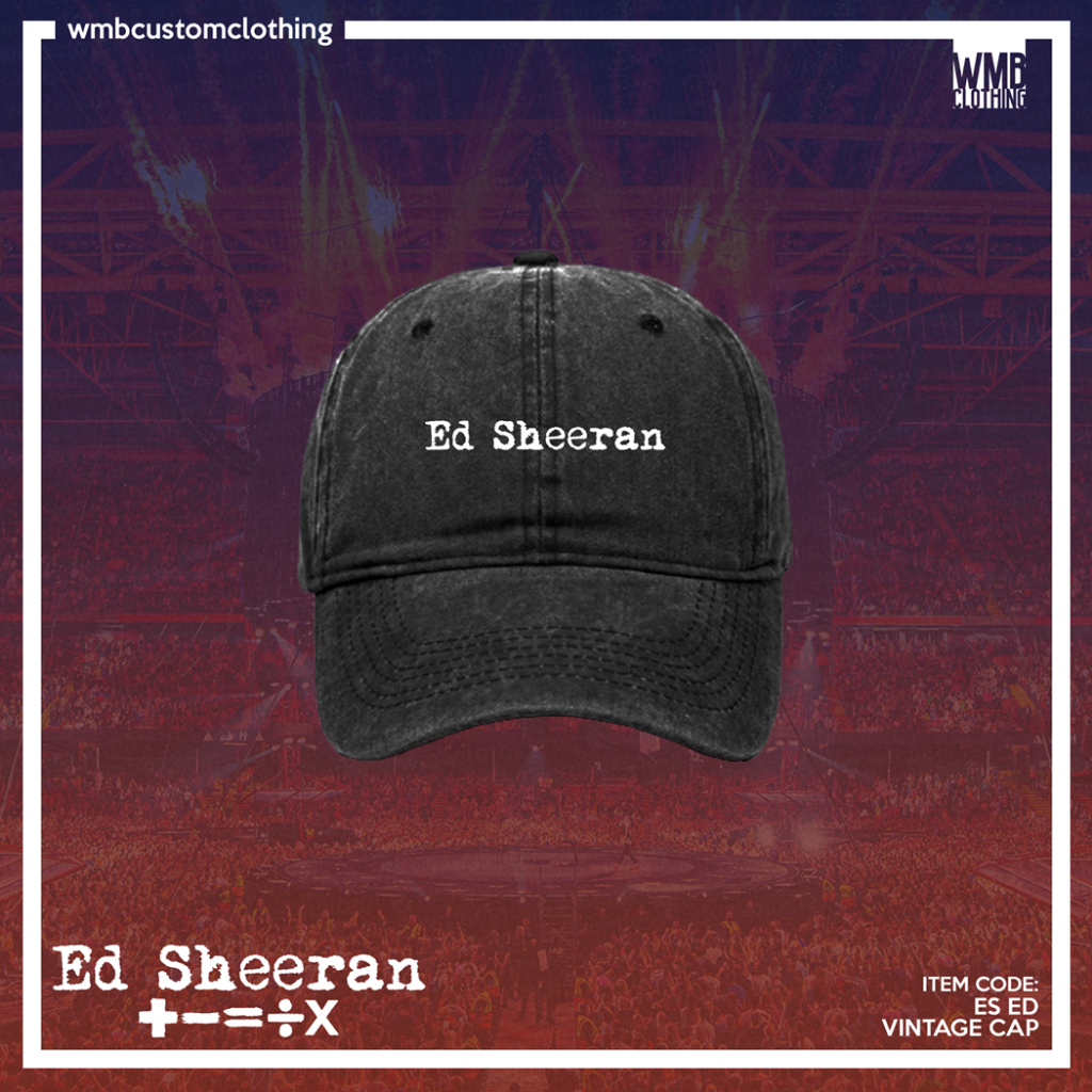 Ed Sheeran Mathematics Tour Cap & Bucket Hat by WMB Clothing | Shopee ...