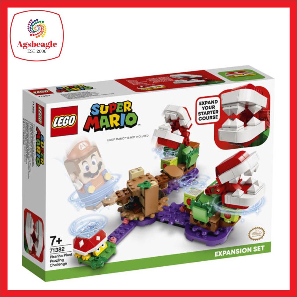 Lego Super Mario 71382 Piranha Plant Puzzling Challenge Expansion Set ...